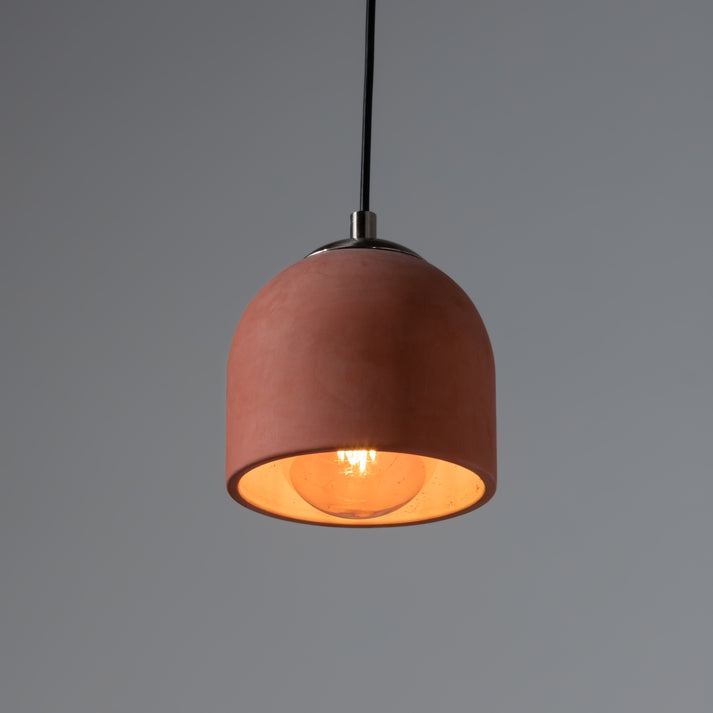 Terracotta Concrete Ceiling Lighting | Womo Design