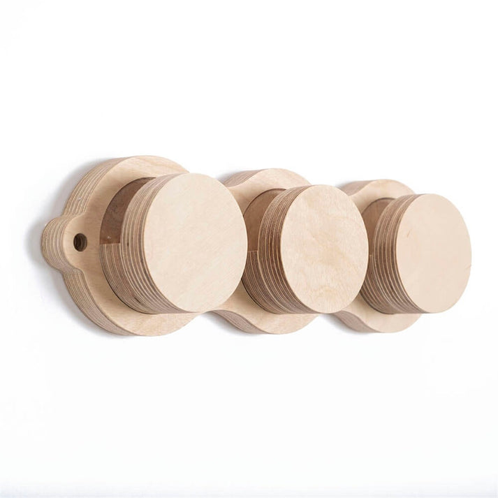 Wooden Triple Hanger | Womo Design